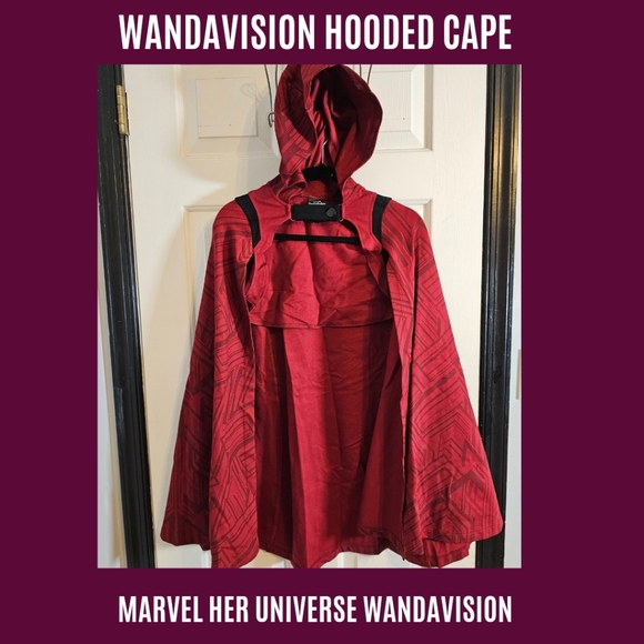 Marvel | Jackets & Coats | Her Universe Marvel Wandavision Wanda Hooded ...